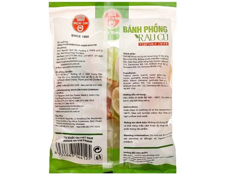 Bánh Phồng Rau Củ Bích Chi 200g Giá Tốt Tại Bách Hoá Xanh