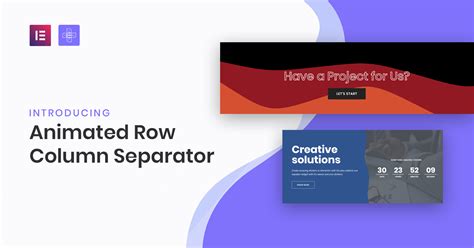 Advanced Separators Rows And Columns For Elementor