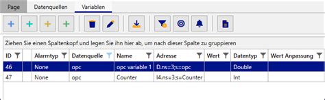 Opc Ua Variables Quickhmi Documentation