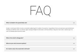 FAQ Html Code Examples Nicepage
