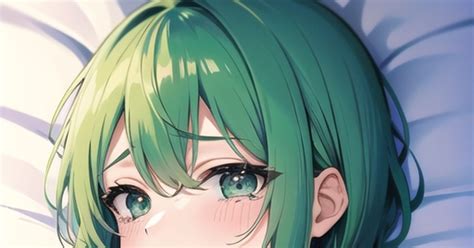 ソフトクリーム ソフトクリームを食する緑髪娘 日向あすかのイラスト Pixiv