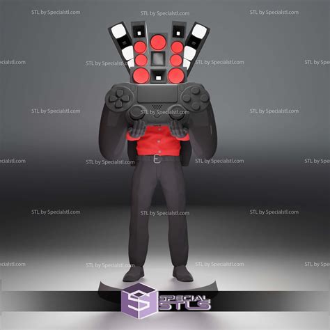 Speaker Man Joystick Holder D Printer Files SpecialSTL