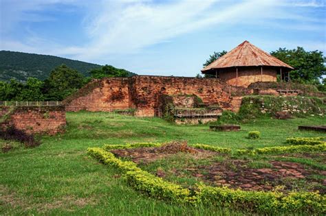 Vintage Old Historic Maniyar Math The Excavated Dome Editorial Stock