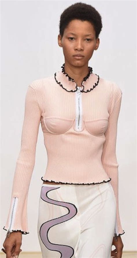 J W Anderson SS Sqchoi Knitwear Women Knitwear Fashion Vintage Knitwear