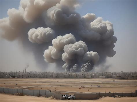 Premium Ai Image Fire And Smoke Billows Explosive Clouds Of Flames