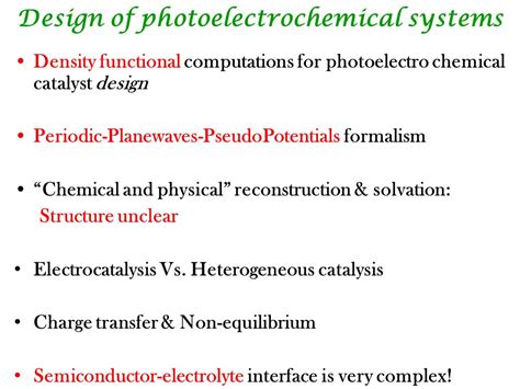 Semiconductor Photoelectrochemistry And Water Splitting Ppt Video