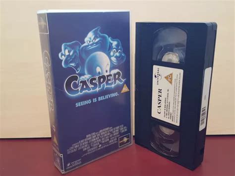 Casper Bill Pullman Christina Ricci Pal Vhs Video Tape H45 £1