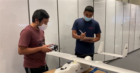 Autonomous Fixed Wing Drone Digipen Singapore