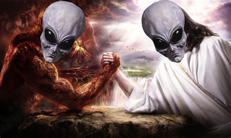 Jesus Vs Satan Arm Wrestling