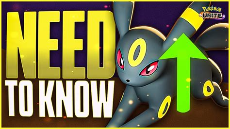 Umbreon Pokemon Unite Everything You Need To Know Youtube