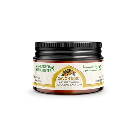 Savon Noir À L huile D Argan Marrakech Herboristerie