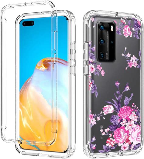 Zoeirc Funda Para Huawei P40 Pro Funda ELS N04 ELS NX9 Con Protector De