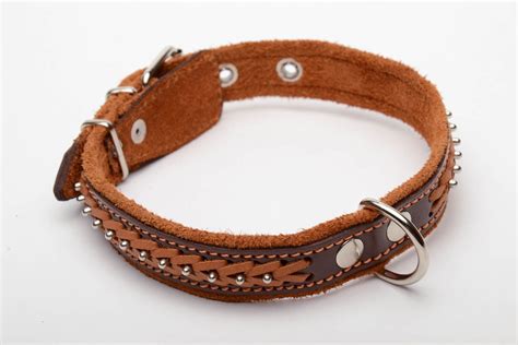 Collar De Cuero Para Perros BUY HANDMADE GOODS At MADEHEART