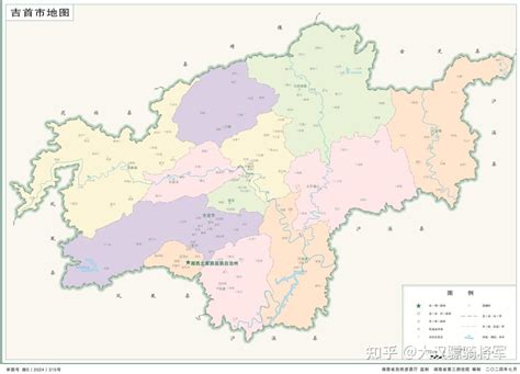图文解读湘西土家族苗族自治州和8个县区地理概况（2024年高清地图可收藏） 知乎