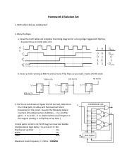 Homework Solutions Pdf Homework Solution Set With Whom Did You Collaborate More