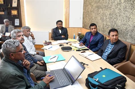 School Education In Ladakh Set For Major Revamp Sahu Reviews Plan