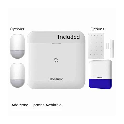Hikvision AX PRO Wireless Intruder Alarm System Bundle HVAXPWKT2110B