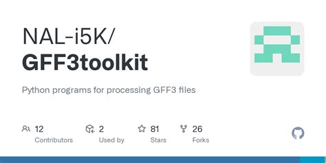 Gff Toolkit Example File New Models Gff At Master Nal I K Gff Toolkit Github