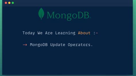 30daymongodbchallenge Mongodb Database Nosql Learntogether Webdevelopment Mernstack