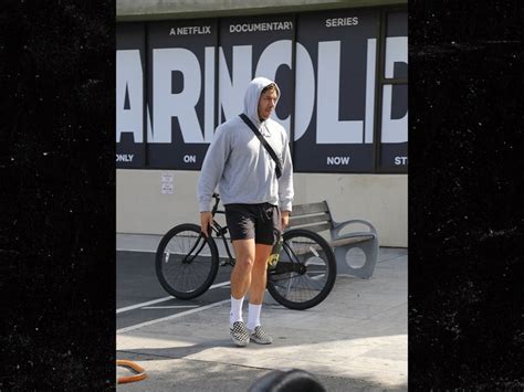 Arnold Schwarzeneggers Son Joseph Baena Walking In Dads Footsteps At