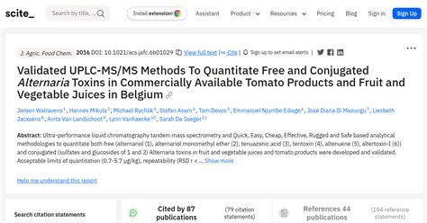 Validated Uplc Msms Methods To Quantitate Free And Conjugated