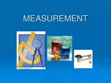 Ppt Measurement Powerpoint Presentation Free Download Id9596892