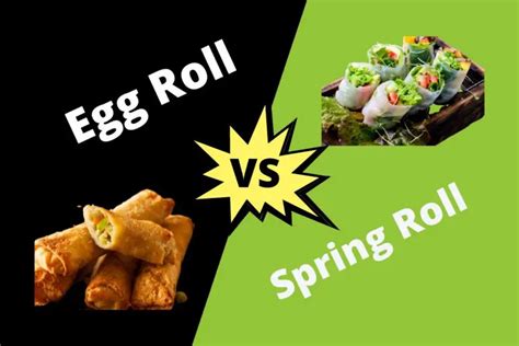 Difference Between Spring Roll And Egg Roll ContrastHub