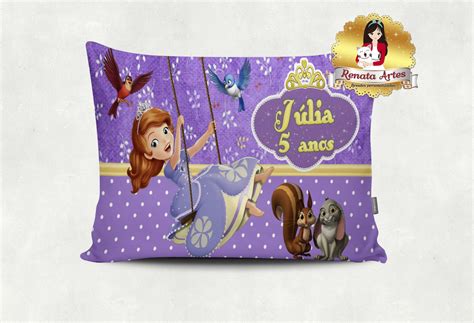 Almofada Princesinha Sofia Elo7 Produtos Especiais