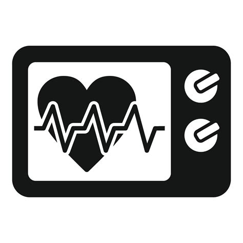 Ambulance Car Heart Monitor Icon Simple Vector Chest Disease Vector Art At Vecteezy