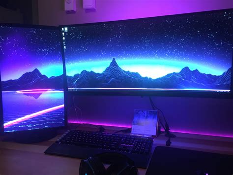Живые обои на 2 монитора wallpaper engine
