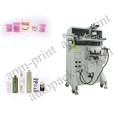 S350 Cylindrical Screen Printing Machine For Mug Printing Machine Wire Screen Silk Screen