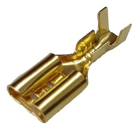 Terminal Tipo Faston 1 4 Hembra Calibre 15 18 50 Piezas MercadoLibre