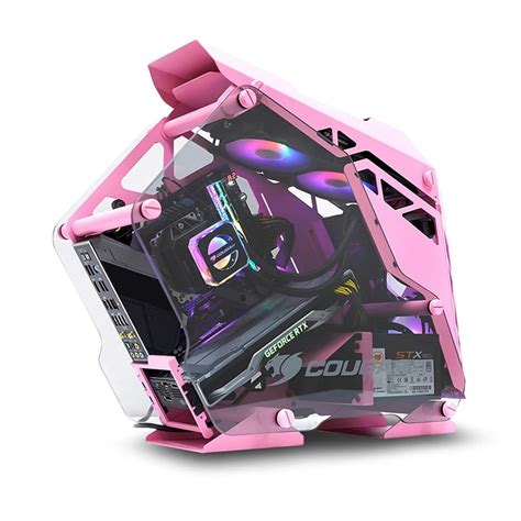 Cougar Conquer Mini Itx Chassis Pc Case In Pink