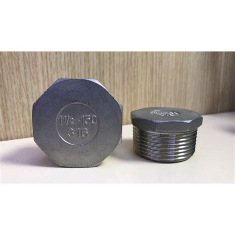 Stainless Steel Threaded Hex Head Plug 2 316 316l 153 1201