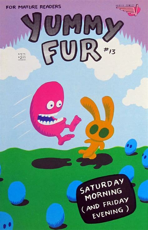 Yummy Fur Comic Book Cover Issue 13 Cover Comic Book Covers Fur