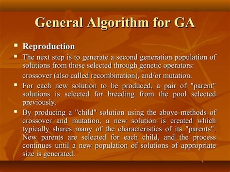 Genetic Algorithms Ppt
