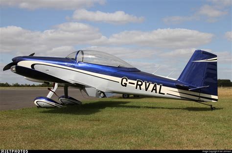 G RVAL Vans RV 8 Private Ian Johnson JetPhotos