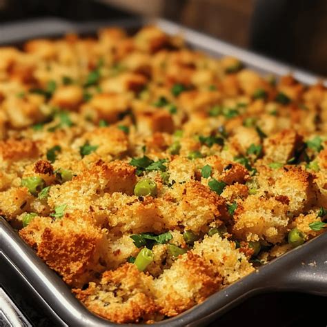 Easy Cornbread Stuffing Irresistible Crispy Comforting Classic