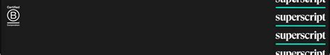 Superscript Linkedin