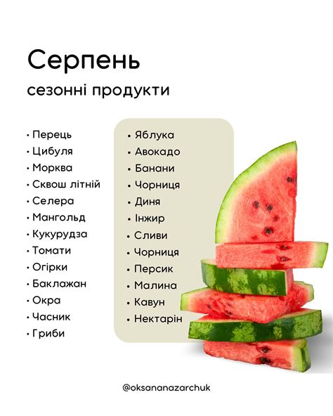 Ваша улюблена рубрика і моя теж Моя тому що є сезонні та місцеві