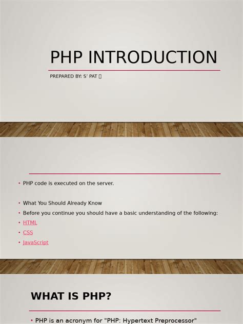 intro to php programming pdf