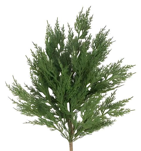 Faux Cedar Stems Cedar Spray Cedar Branches Christmas Winter