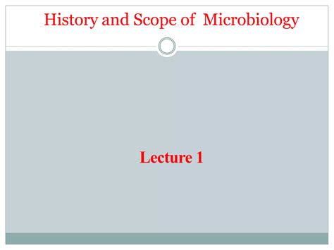Lecture Microbiology Pptx