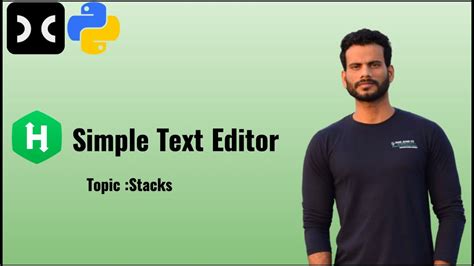 Simple Text Editor Data Structures Stacks Hackerrank Youtube