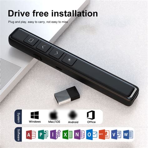 2 4ghz Wireless Powerpoint Pen Presentation Clicker 2 4g Usb Remote
