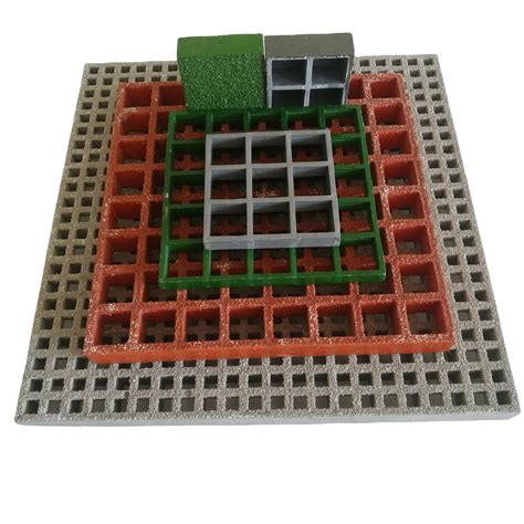 Frp Plastic Composite Molded Floor Grating Platform Fiberglass Grating China Frp Grating And