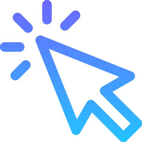 Download Blue Computer Mouse Pointer Icon