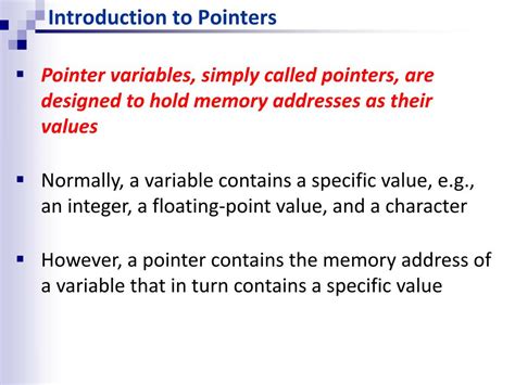 Ppt Pointers Powerpoint Presentation Free Download Id3608079