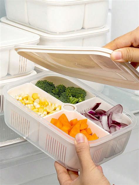 Household Sectioned Serving Plate Tray Onion Ginger Garlic Kitchen