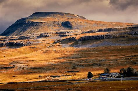 Ingleborough In The Yorkshire Dales Editorial Stock Image Image Of